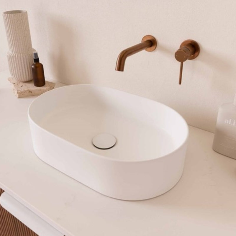 ADP Patty Ceramic Above Counter Basin — Blue Leaf Bathware & Tiles