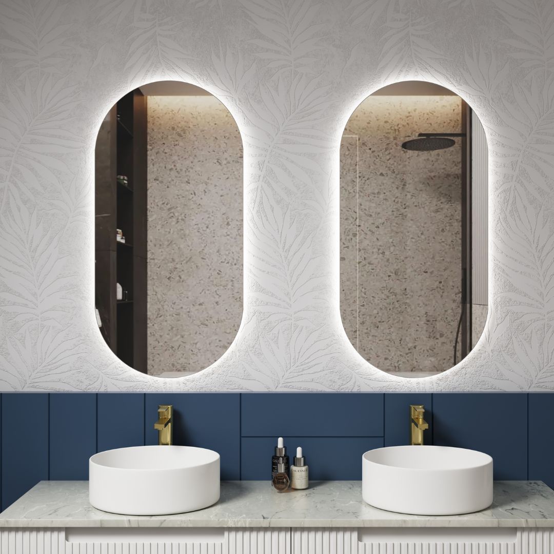 Bailey Pill LED Mirror Frameless — Blue Leaf Bathware & Tiles