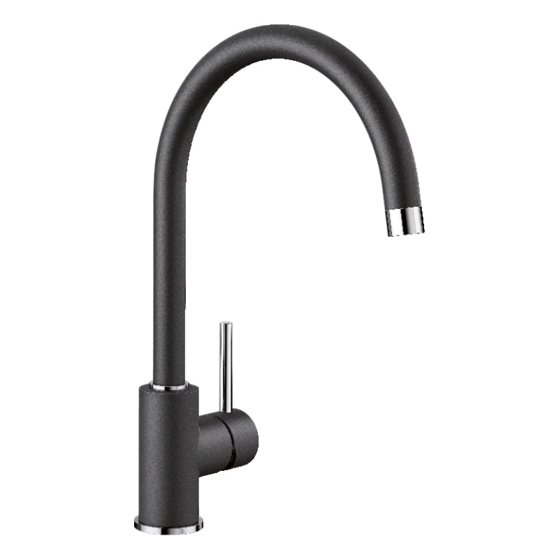 Blanco MIDA XL Single Lever Mixer Tap - Anthracite — Blue Leaf Bathware ...