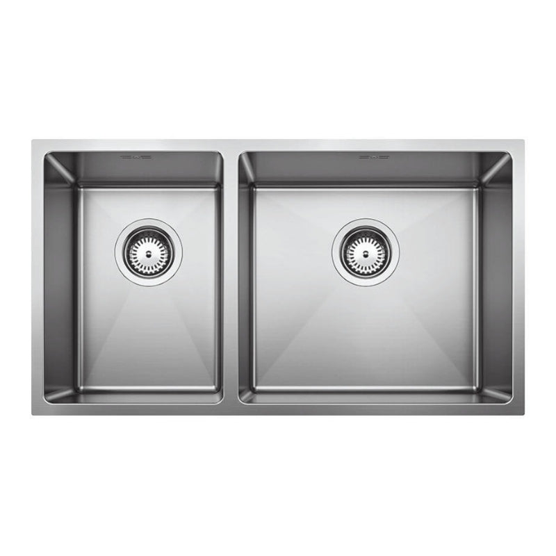 Blanco QUATRUS R15 400/200-IU Double Bowl Inset / Undermount Sink - Ri