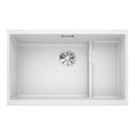 Blanco SUBLINE 700-U LEVEL Single Bowl Undermount Sink - White — Blue ...