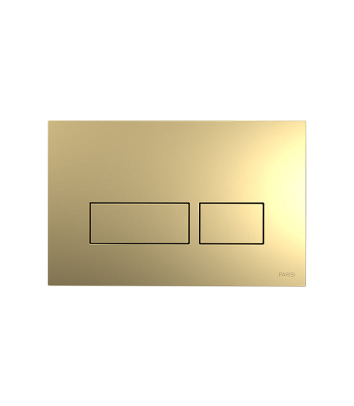 Parisi Blade Push Panel - Gold — Blue Leaf Bathware & Tiles