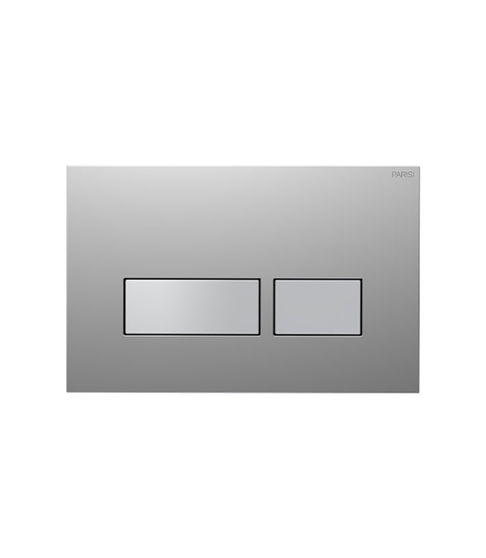 Parisi Blade Push Panel Satin Chrome - PA233 — Blue Leaf Bathware & Tiles