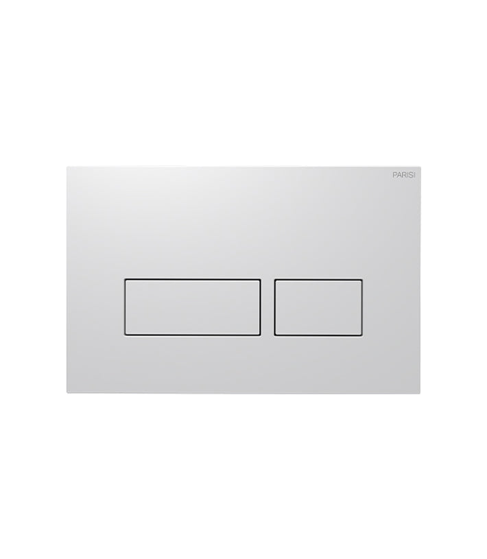 Parisi Blade Push Panel - White — Blue Leaf Bathware & Tiles