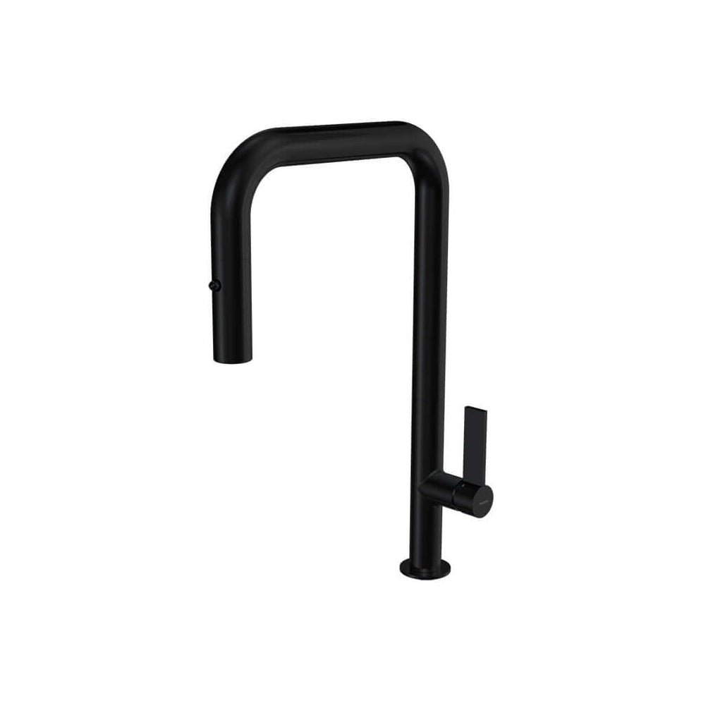 Parisi Ergo 30 Kitchen Mixer with Square Spout and Pull Out Spout - Ma ...