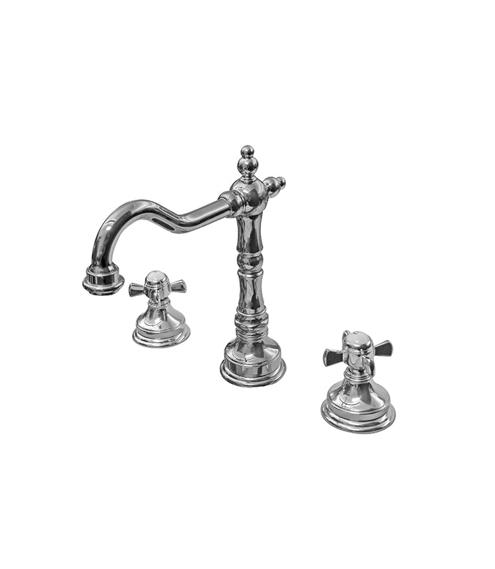 Parisi Hermitage Cross Basin/Bath Hob Set — Blue Leaf Bathware & Tiles
