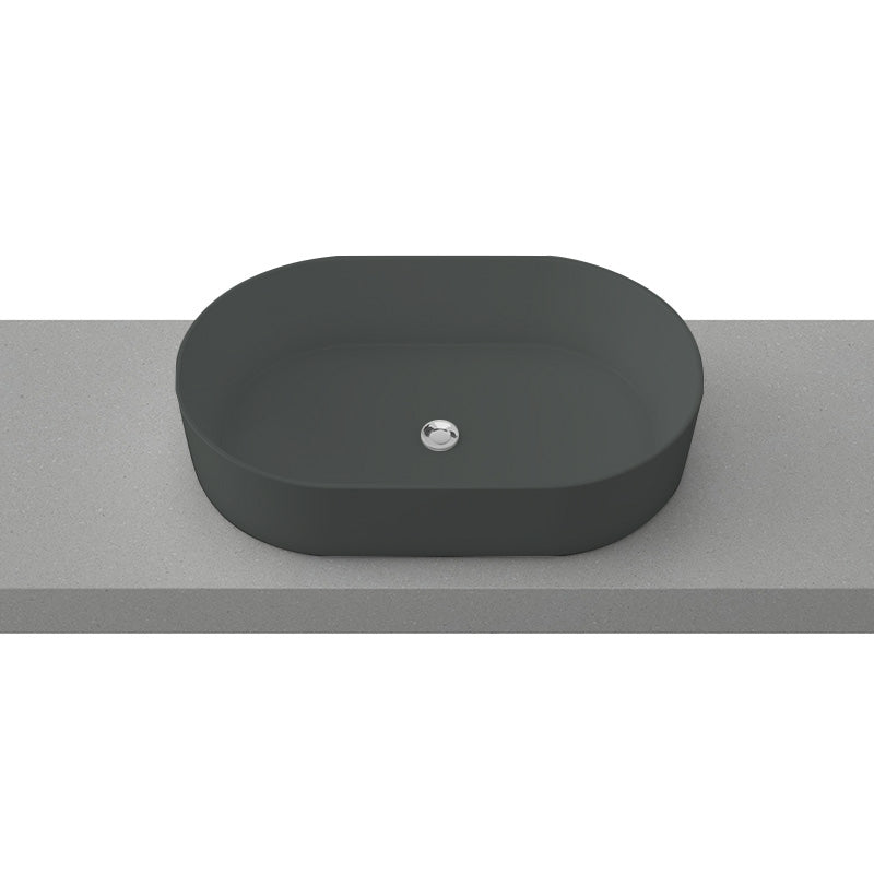 Timberline Myrtle Above Counter Basin - Grey Matt — Blue Leaf Bathware ...