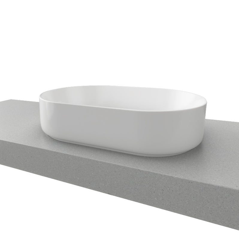 Timberline Myrtle Above Counter Basin - White Gloss — Blue Leaf ...
