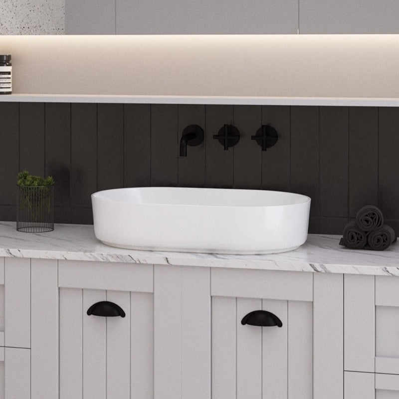 Timberline Myrtle Above Counter Basin - White Gloss — Blue Leaf ...