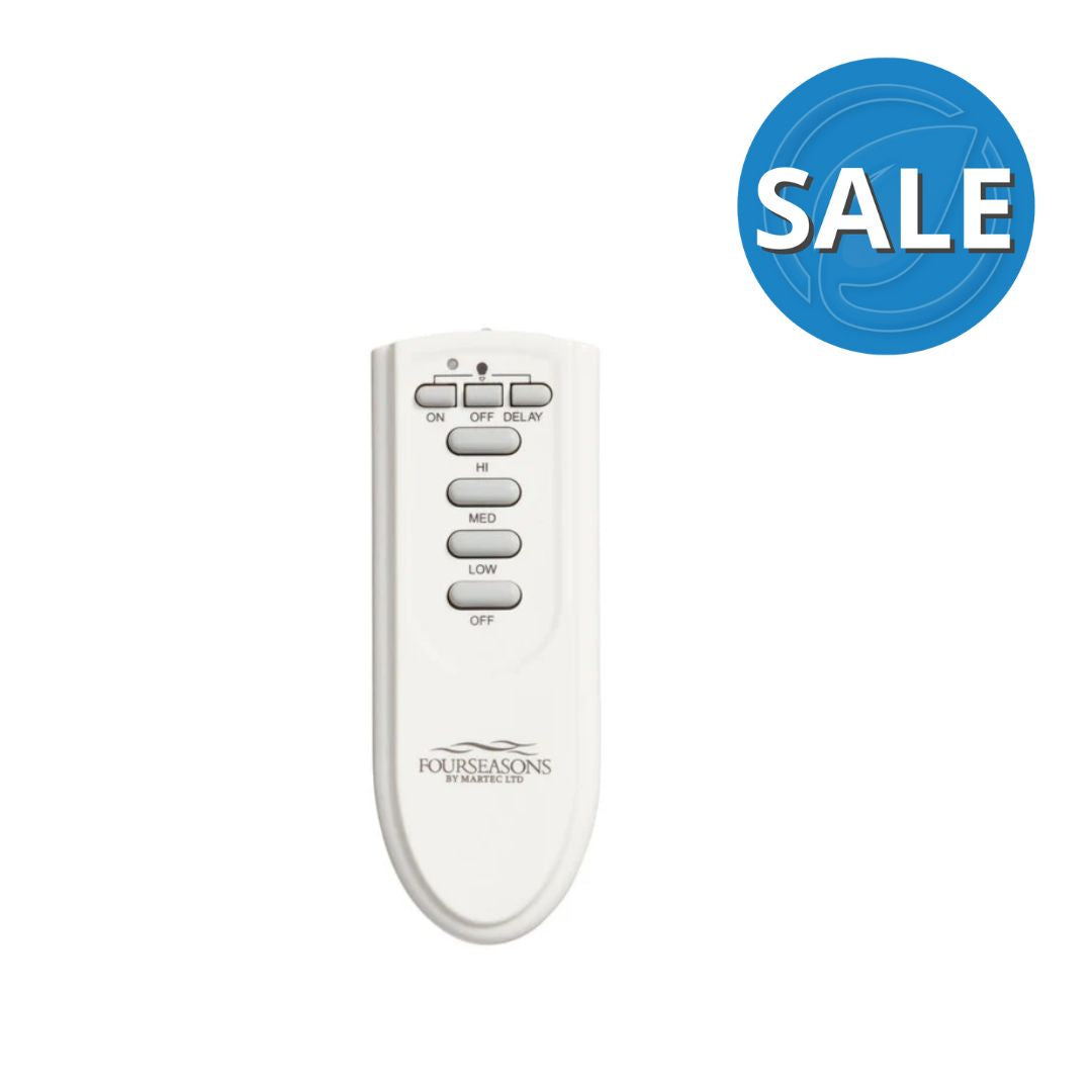 Martec Four Seasons Ceiling Fan Infra-Red Remote Control Kit — Blue ...